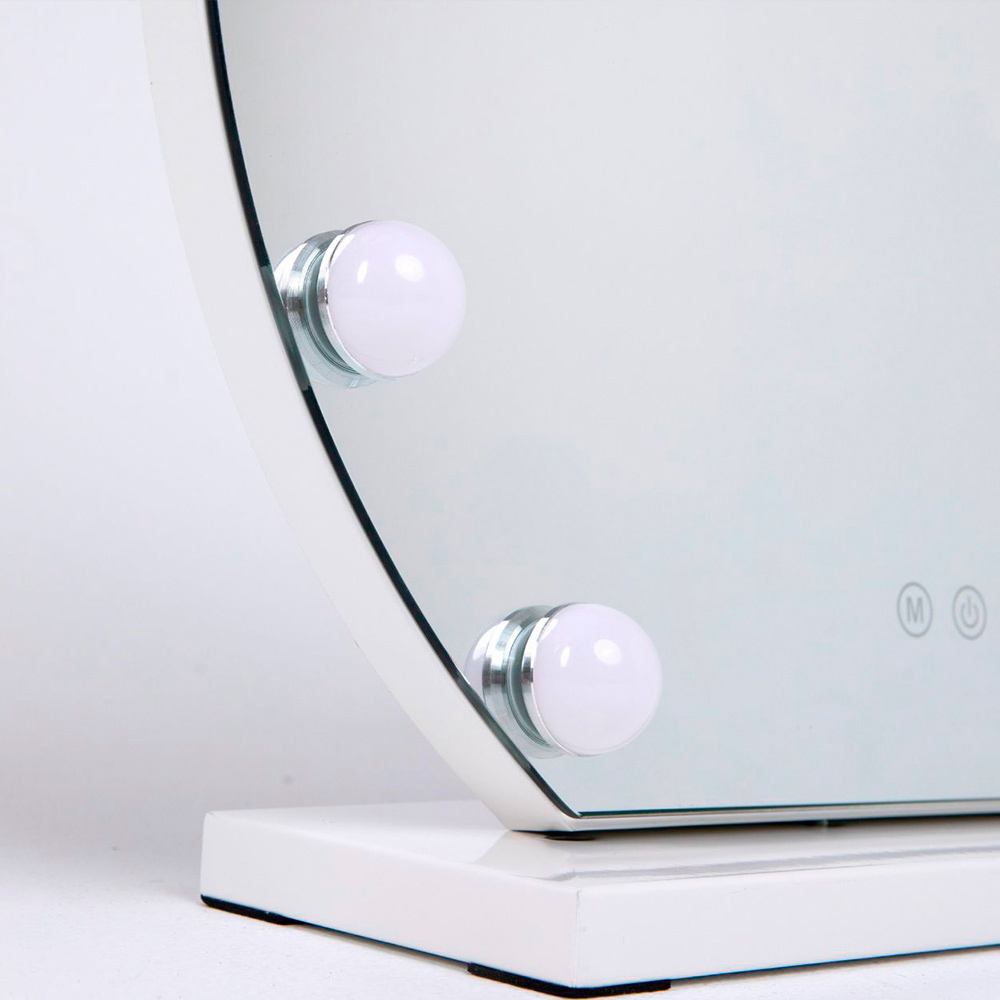 Espejo luces LED semicircular - DREAM | Liderlamp